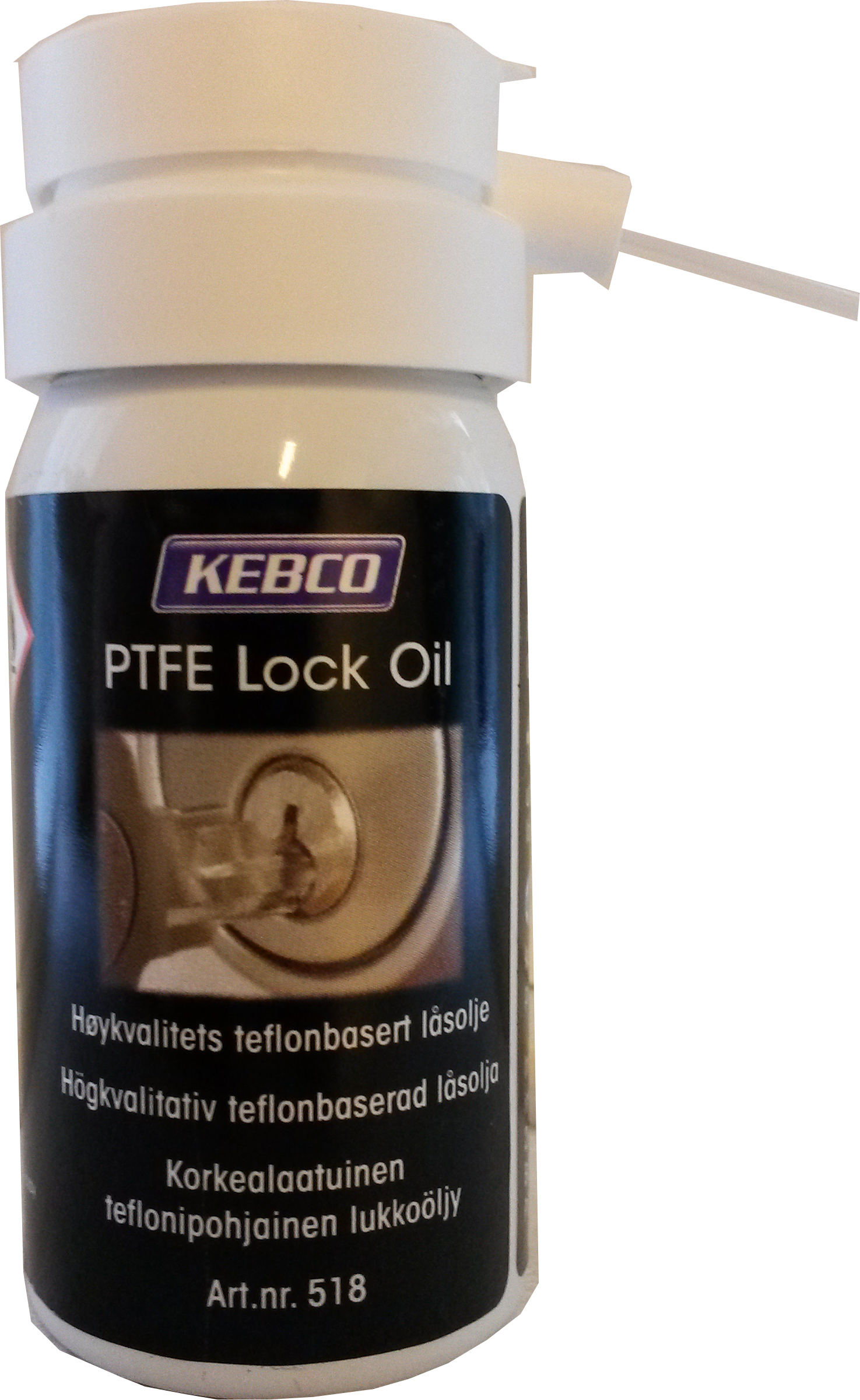 PTFE Lock Oil 40 ml. - Låsespray - Katalog - Alt på spray | Nordical A/S